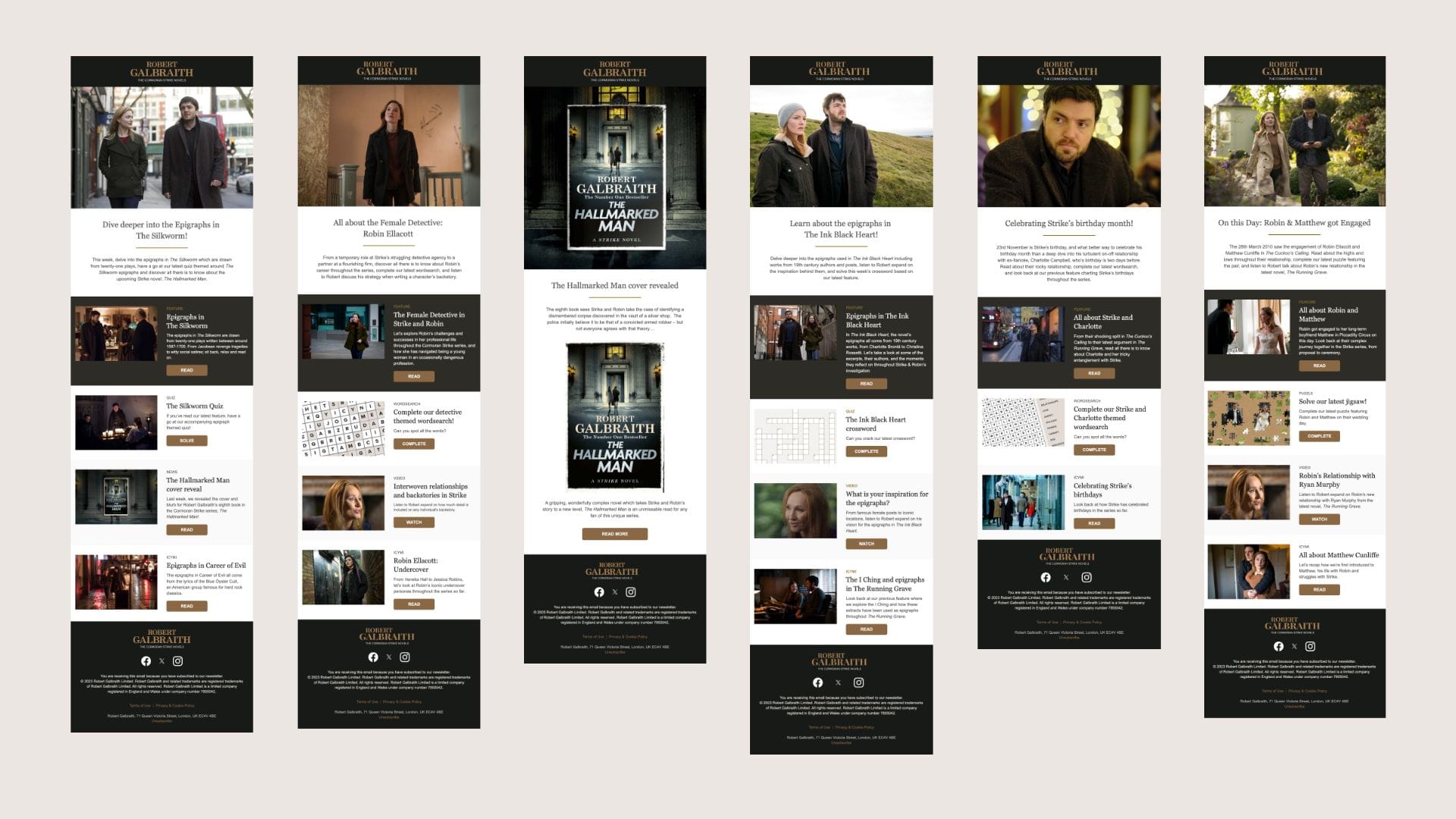 Robert Galbraith 2025 | FOGARTY+PATCHETT